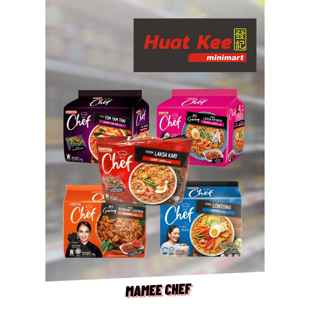 Mamee Chef Instant Mee | Shopee Malaysia