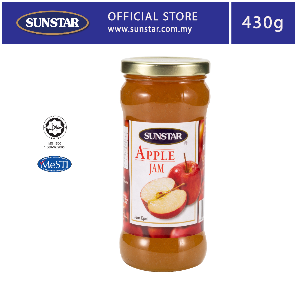 SUNSTAR Apple Jam / Jem Epal 430g | Shopee Malaysia
