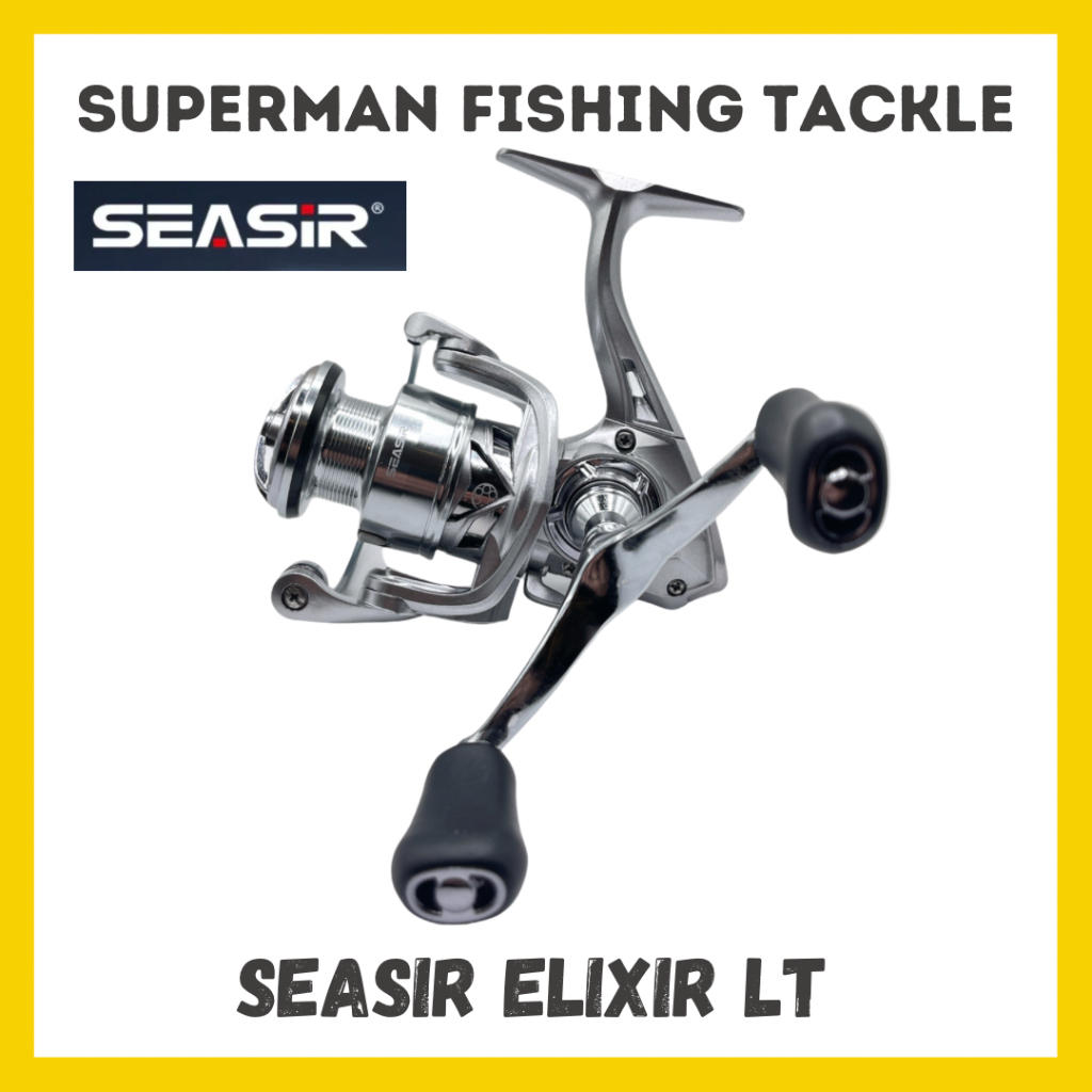 Seasir Elixir LT Spinning Reel LT 2000 LT 3000 Mesin Pancing Seasir ...