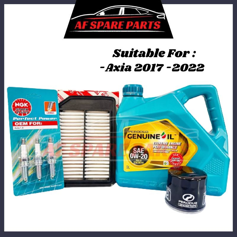 Perodua Engine Oil 0w20 Fully Synthetic Axia Engine Oil Minyak Hitam ...