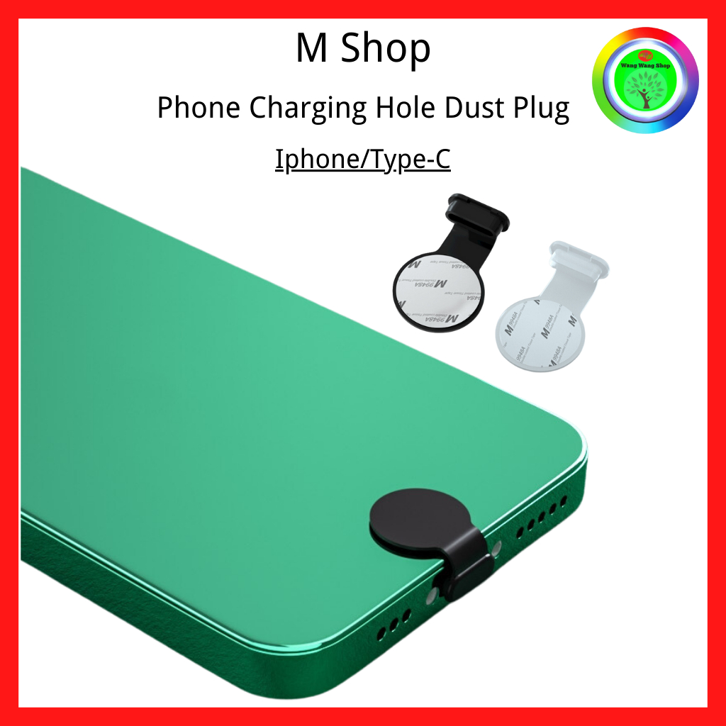 Phone Charging Hole Dust Plug (IPhone/Type-C) | Shopee Malaysia