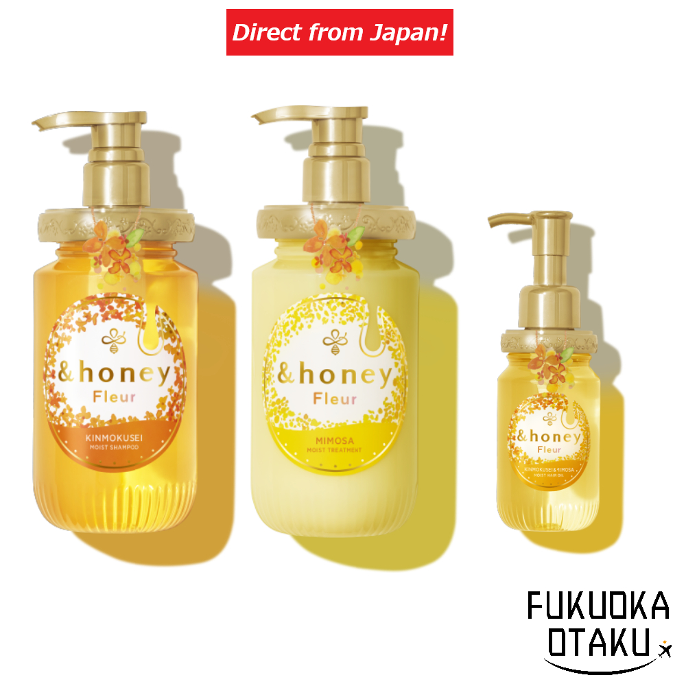 &honey "fleur" shampoo treatment hair pack hair oil JAPAN HAIR CARE ...