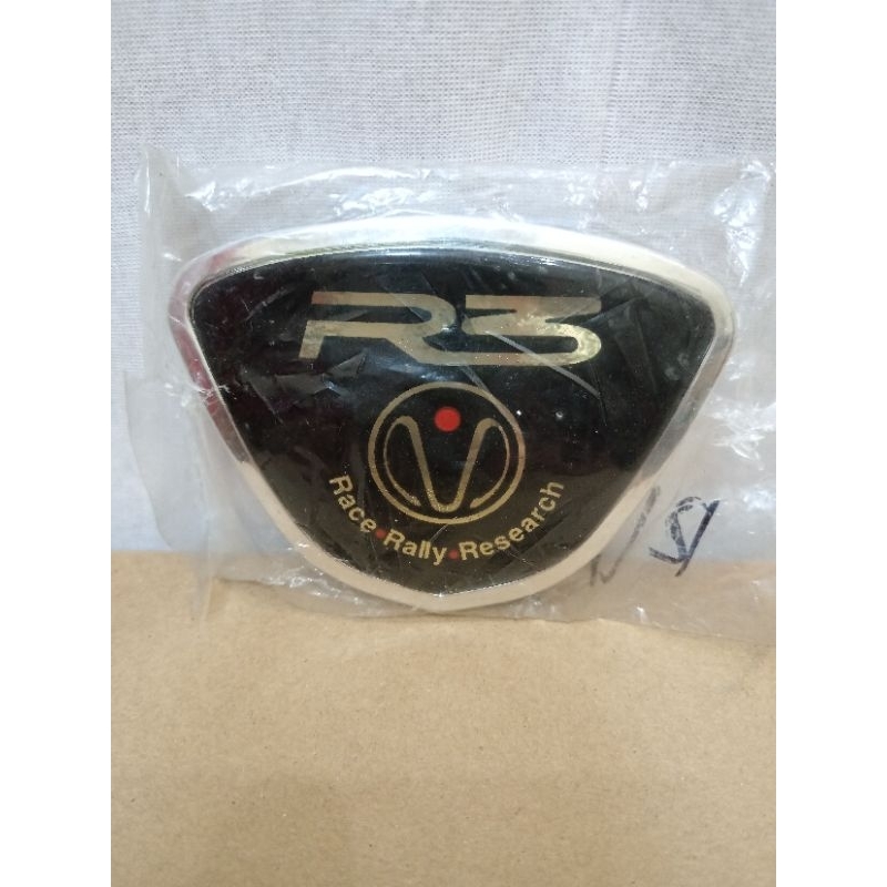PROTON R3 Front Grill Emblem Logo Black Race Rally Research Wira Satria ...