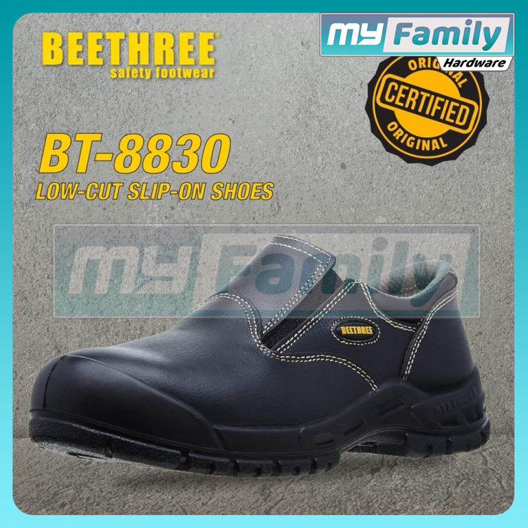 BEETHREE BT 8830 SIRIM DOSH Safety Working Footwear Shoe Boot Black ...