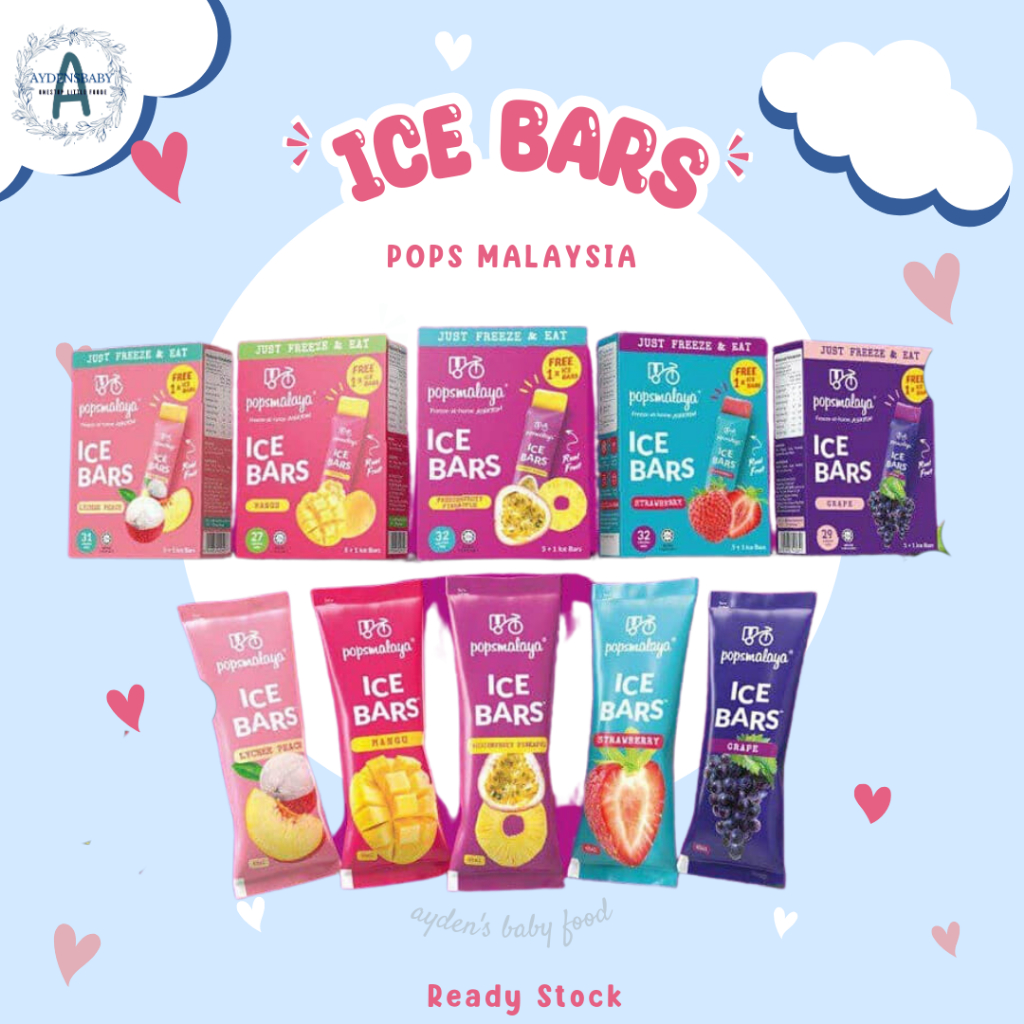 POP MALAYA ICE BARS SORBET HALAL TANPA PENGAWET RENDAH KALORI | Shopee Malaysia