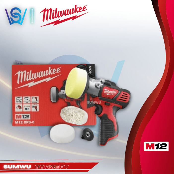 MILWAUKEE M12 COMPACT POLISHER/SANDER M12 BPS-0 | Shopee Malaysia