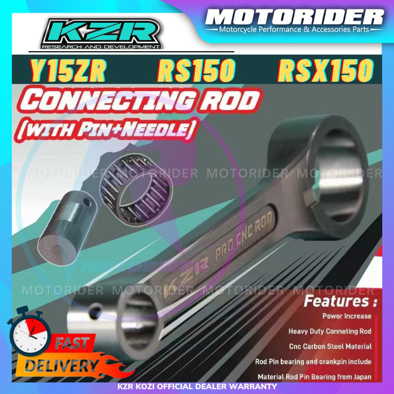 CNC Connecting Rod with Pin and Needle Y15ZR RSX150 RS150 KZR | Shopee ...
