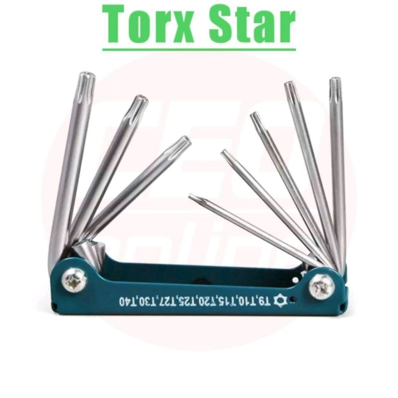 CEO 🇲🇾 Allen Key HEX TORX STAR FOLDING ALLEN KEY Spanner Allen Wrench ...