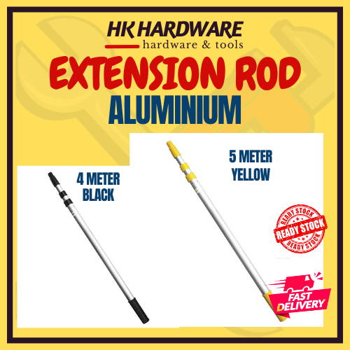 ADJUSTABLE ALUMINIUM EXTENSION ROD POLE | GALAH RAMBUTAN | ROLLER CAT ...