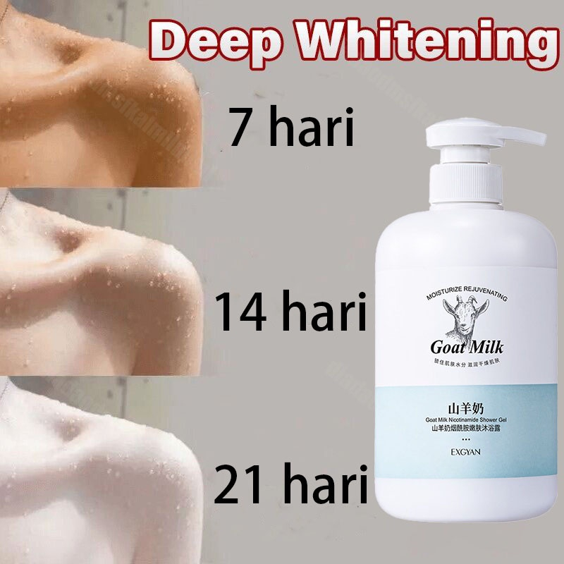 Whitening Body Wash Whitening Shower Gel Goat Milk Body Wash Body ...