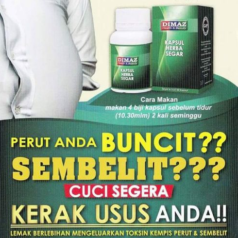 DETOX SLIMMING SEMBELIT UBAT KURUSKAN BADAN SLIMMING PRODUCT UBAT KURUS ...
