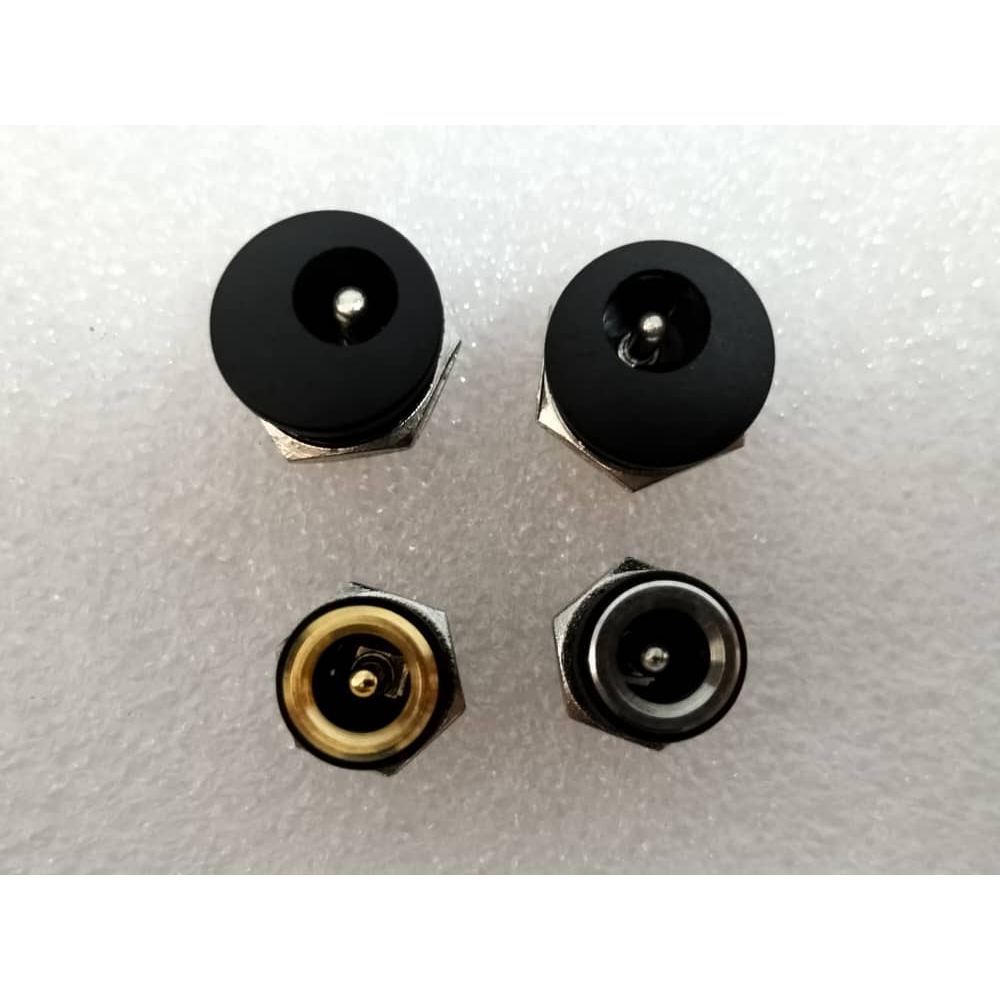 Panel Mount DC Barrel Socket Jack Plug DC-002 DC-005 Power Electrical ...