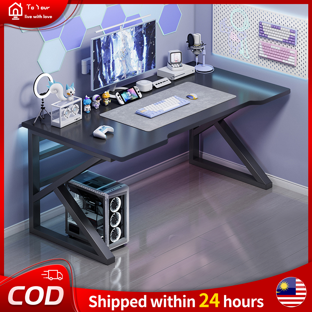 Laptop Table Meja belajar Computer Desk Office Desk Study Table Gaming ...