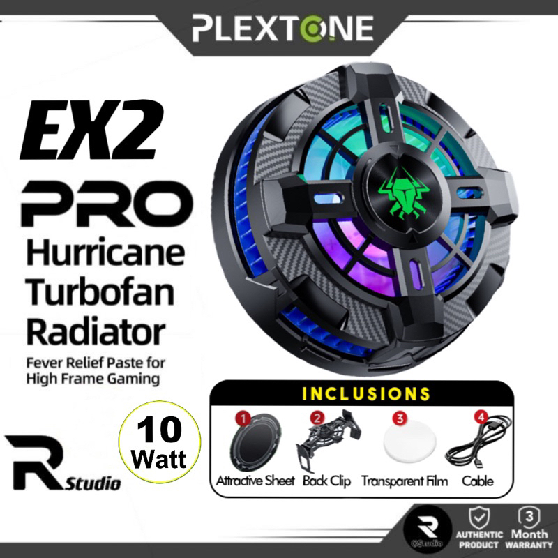 Plextone EX2 & EX2 Pro Mobile Phone Cooler Radiator Semiconductor ...