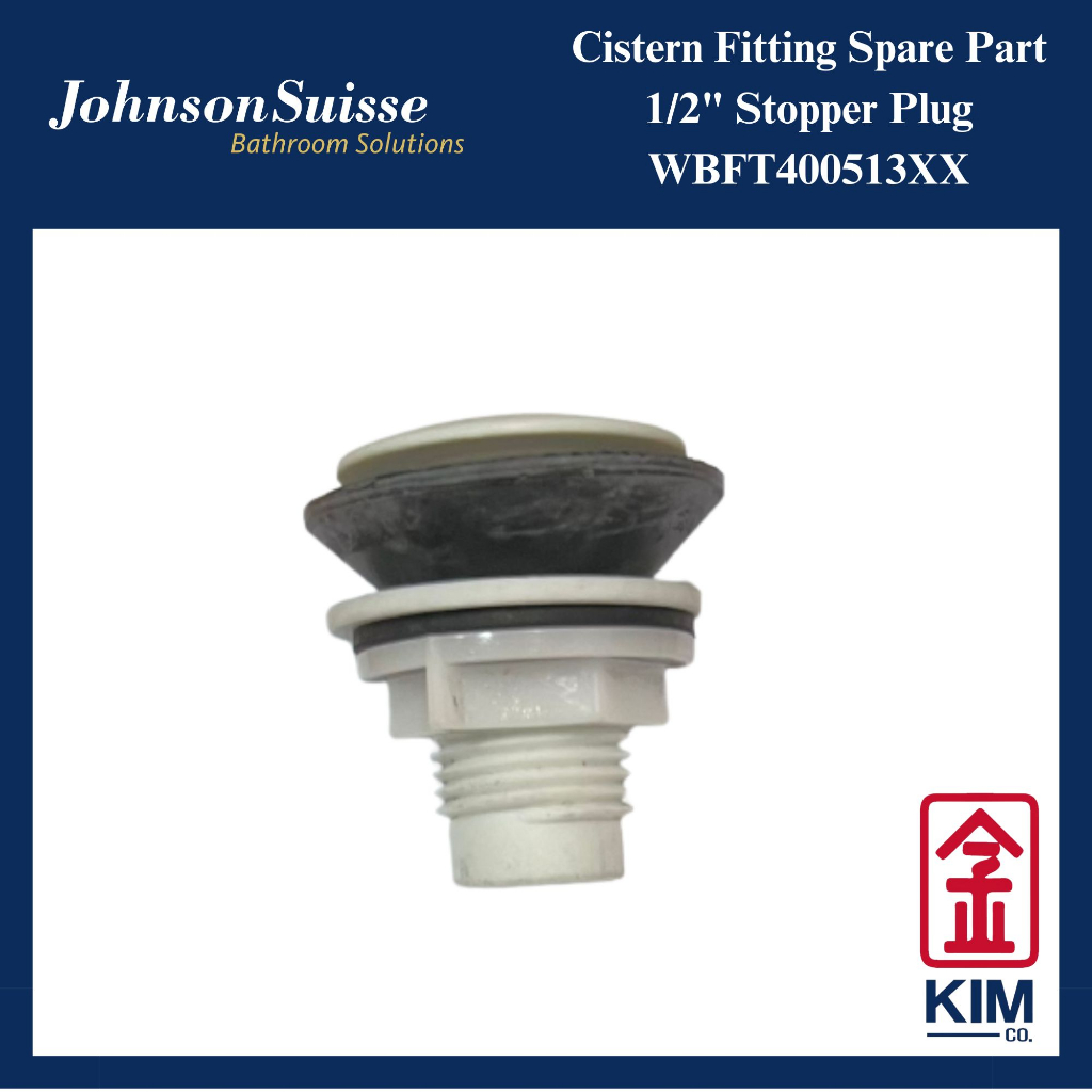 Johnson Suisse 1/2" Cistern Stopper Plug (WBFT400513XX) | Toilet Spare ...