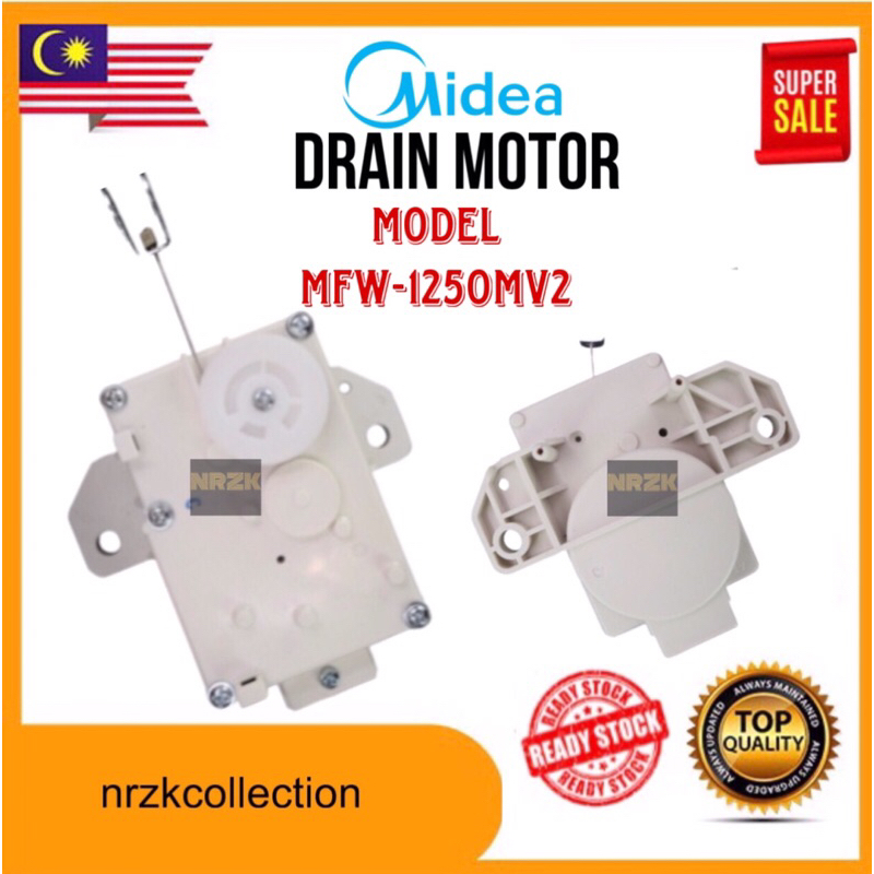 MFW-1250MV2 MIDEA WASHING MACHINE DRAIN MOTOR ORIGINAL | Shopee Malaysia