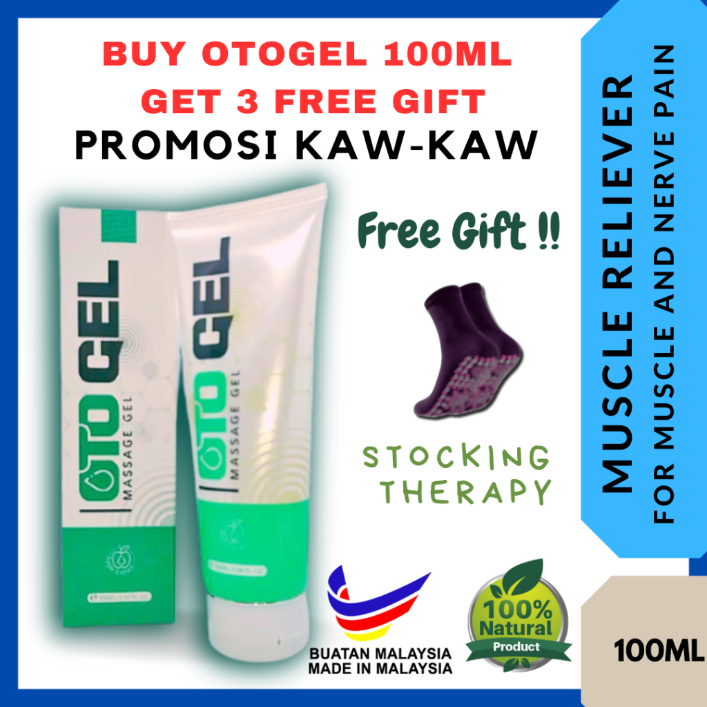 OTO Gel Ubat Sakit Lutut Otogel Massage Original Sendi Saraf Urat ...