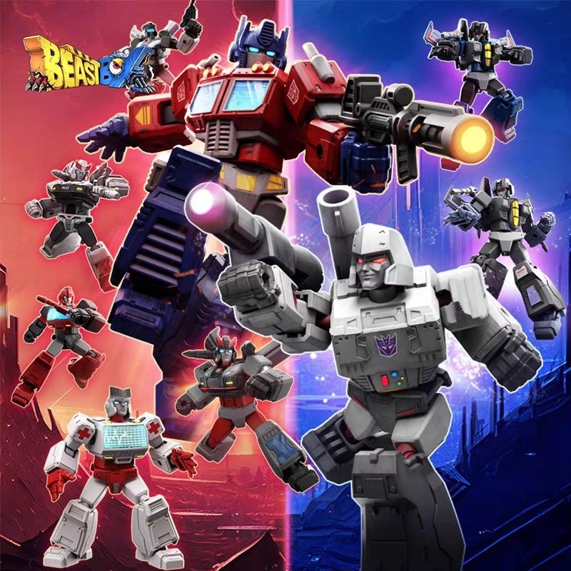 HASBRO BUILDABLE TRANSFORMERS TOY FIGURES GALAXY VERSION OPTIMUS PRIME ...