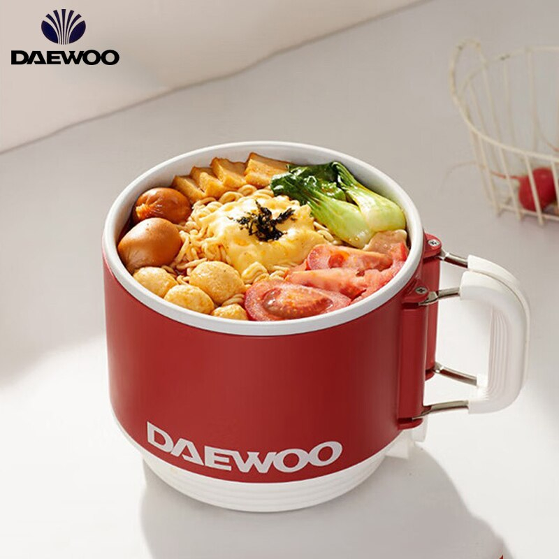 Daewoo Pot Mini Electric Cooker Instant Noodle Cooker Multifunctional ...
