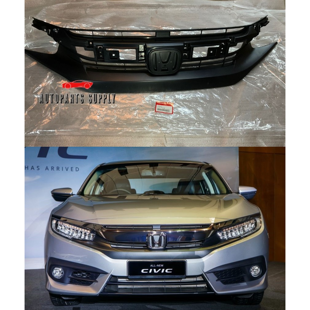 ORIGINAL HONDA CIVIC FC TEA 2017 - 2018 FRONT GRILLE BASE | Shopee Malaysia