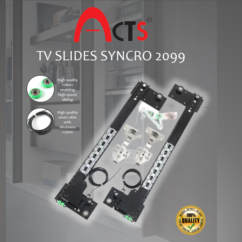 ACTS TV SYNCRO POCKET SLIDES CABINET SLIDES | Shopee Malaysia