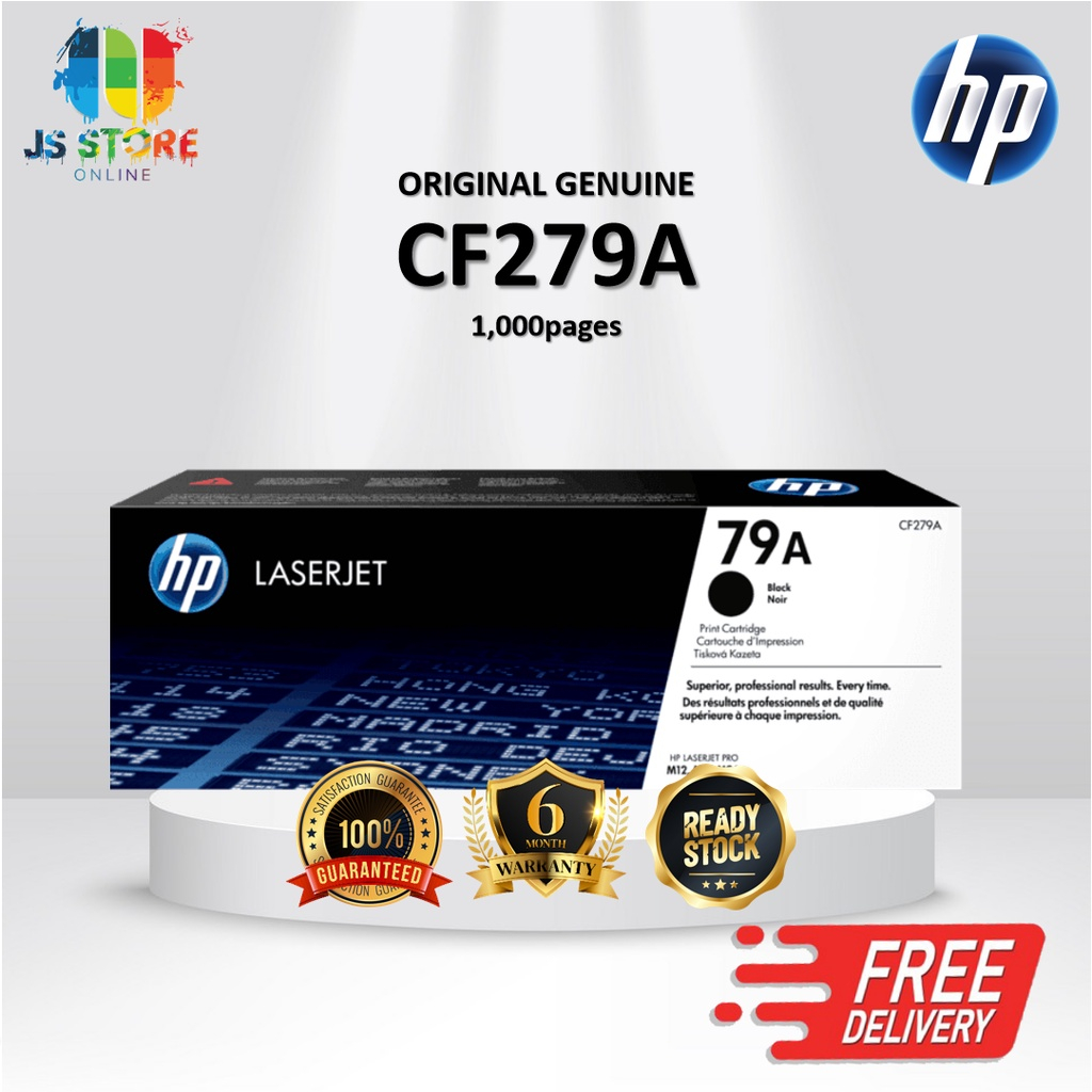 [💯100% ORIGINAL💯]HP 79A (CF279A) Black Original Laserjet Toner ...