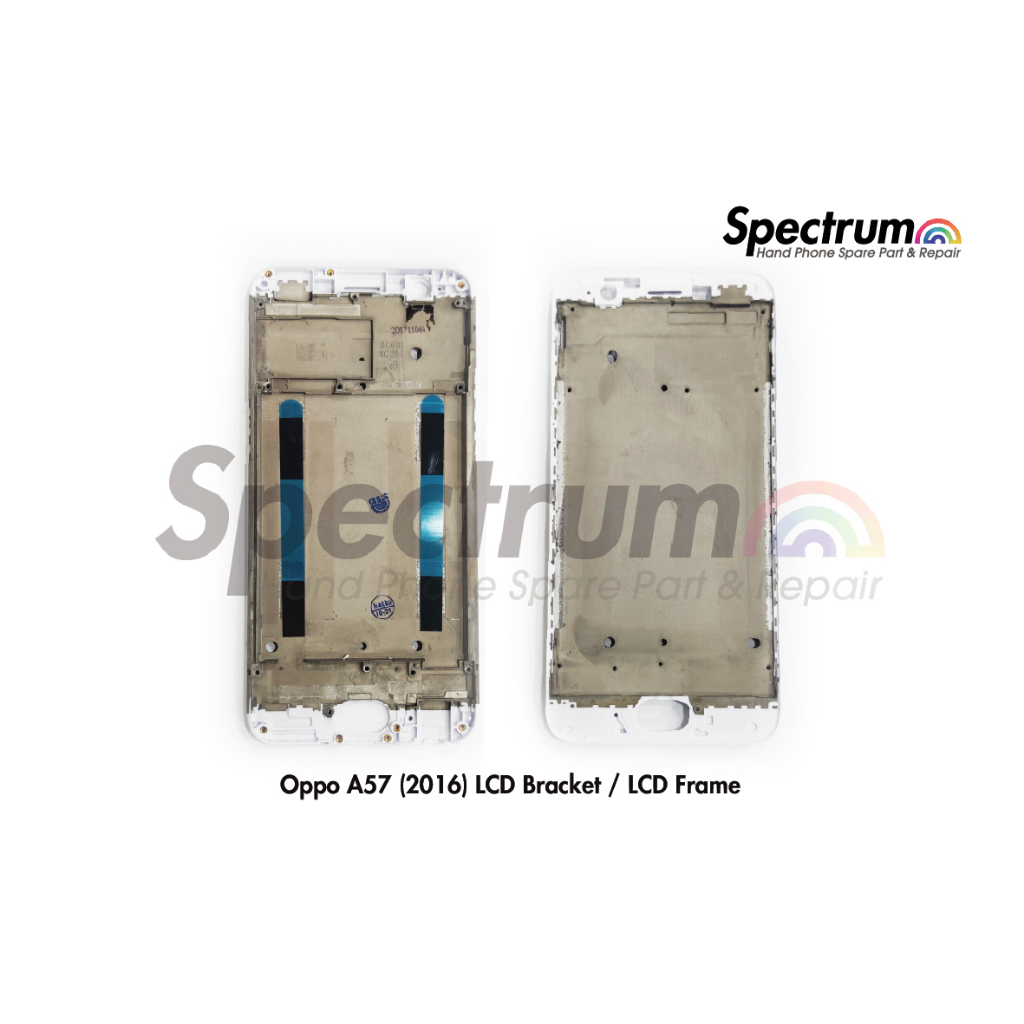 OP A57 LCD Frame / LCD Bracket Replacement (White) | Shopee Malaysia