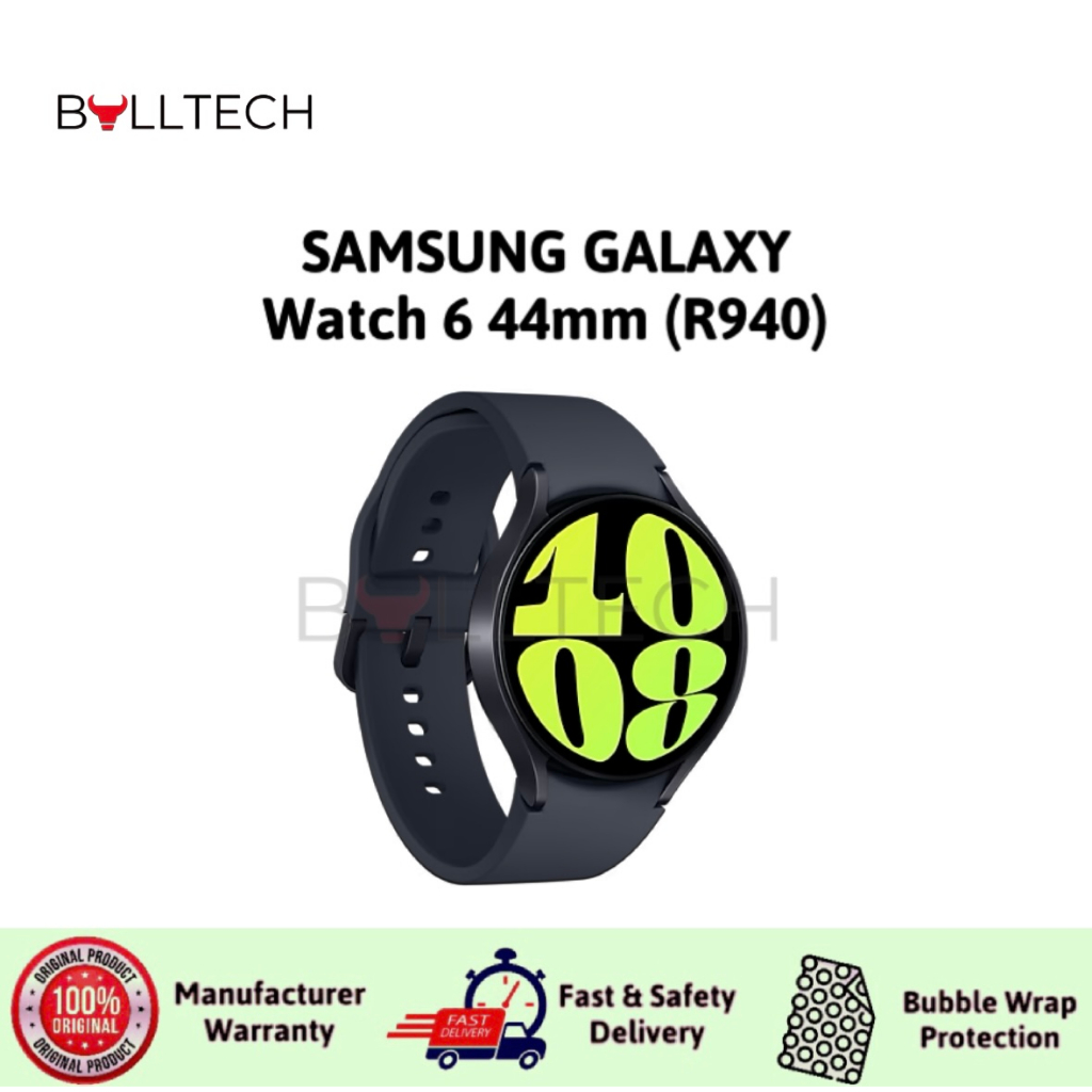 Samsung Galaxy Watch 6 44mm (R940) 2GB RAM +16GB ROM 1 YEAR WARRANTY BY ...