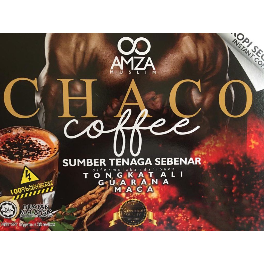 CHACO COFFEE /EXTRA POWER FOR MEN /KOPI JANTAN /KOPI PANGGUNG | Shopee ...