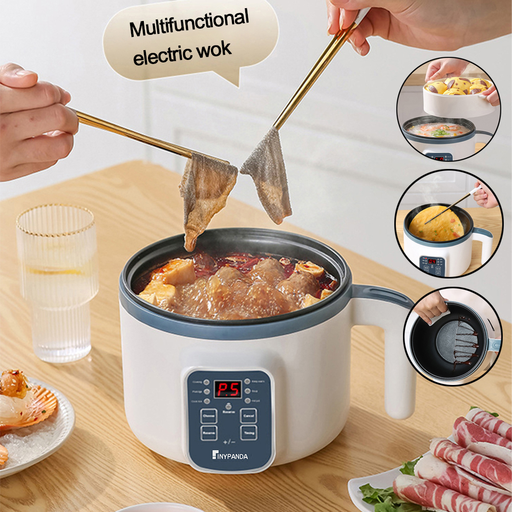 1.7L Electric Rice Cooker Single Double Layer 220V Cooker Non-Stick ...
