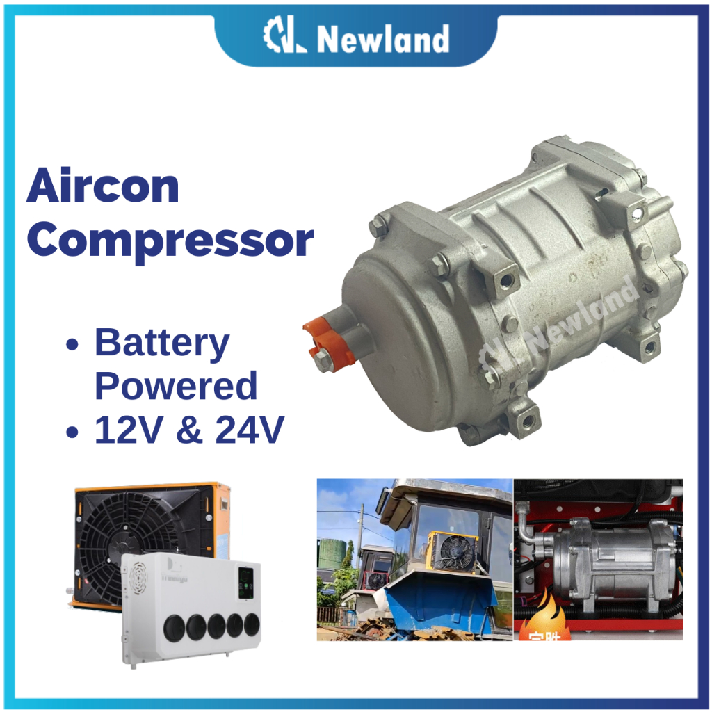 Parking Air Conditioner AC Scroll Compressor 12V & 24V | Shopee Malaysia