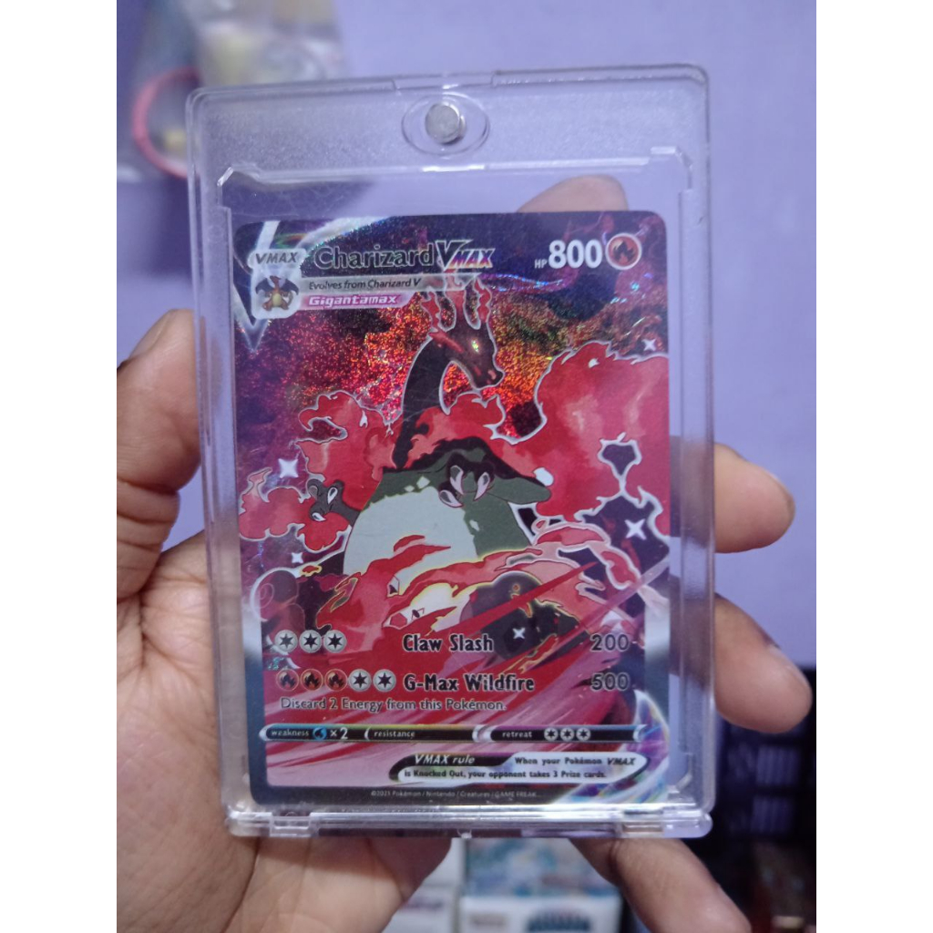 Charizard vmax exclussive art limited Gred S PTCG TCG pokemon card game ...