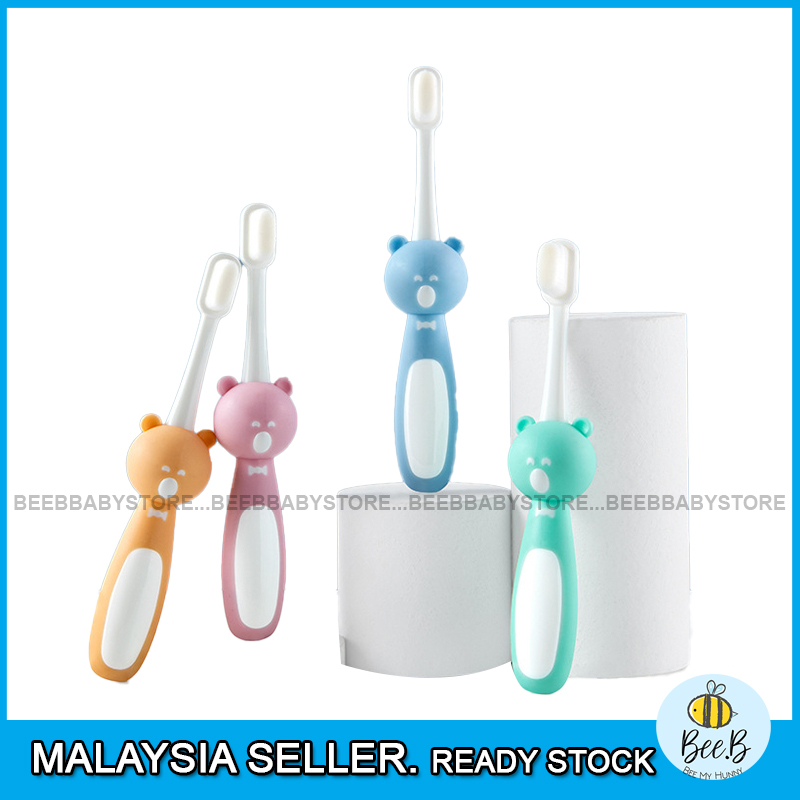 Cute Bear Kid Toothbrush-ML493 Kids Mouth Oral Cleaning Soft Bristles ...