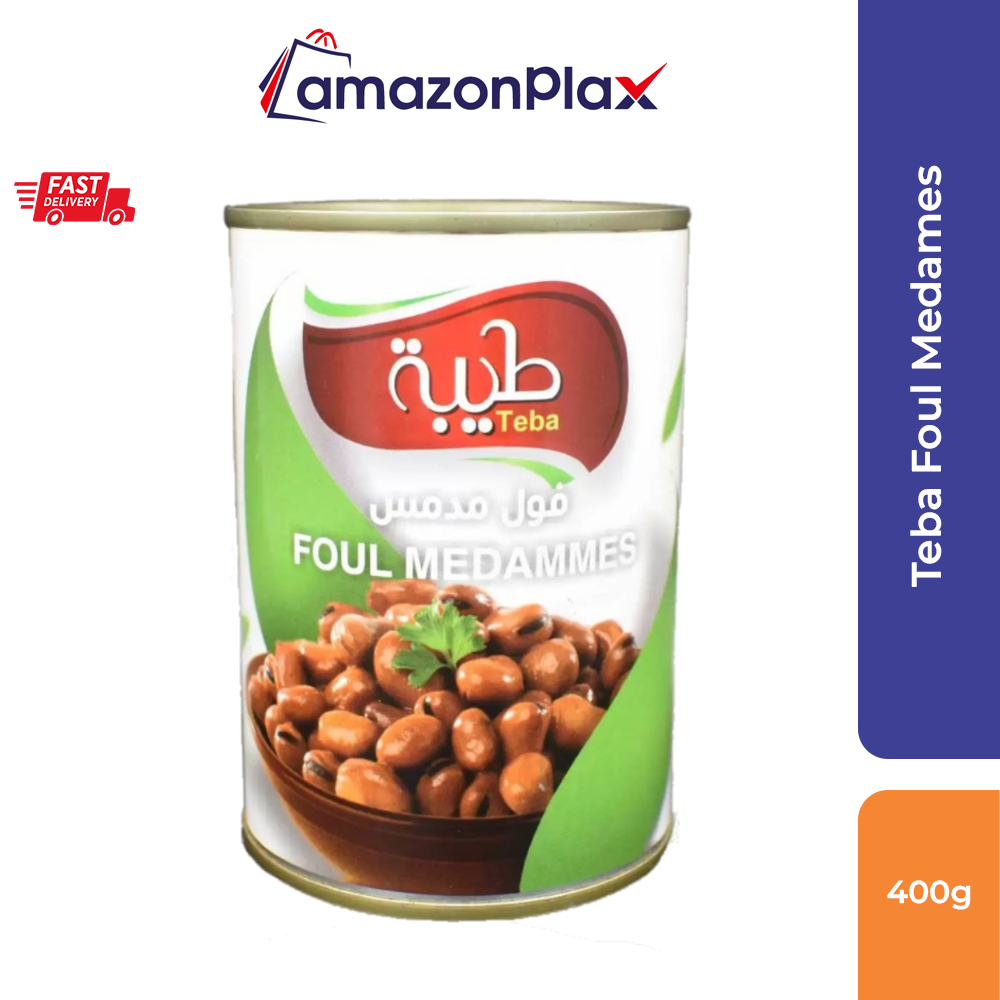 Teba Extra Grade Foul Medames Fava Beans Ready to eat 400g Kacang ...