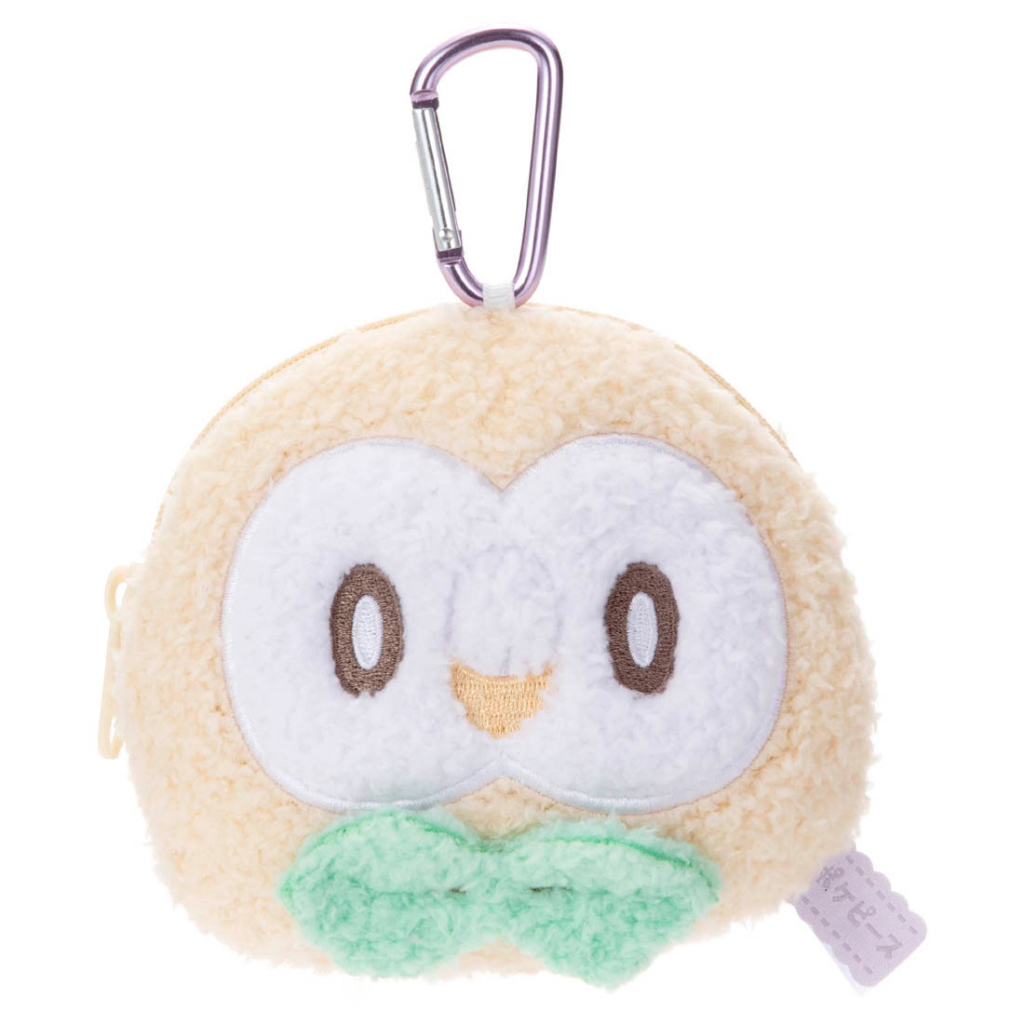 [Direct from Japan] TAKARA TOMY Pokemon Peaceful Space Plush type Pouch Poke Peace Rowlet Japan ...