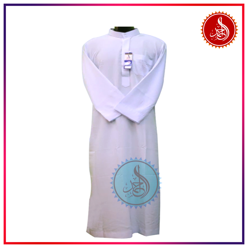 JUBAH AL HERA LELAKI | Jubah Putih/Jubah Tahfiz/Jubah Hitam (Jenis ...