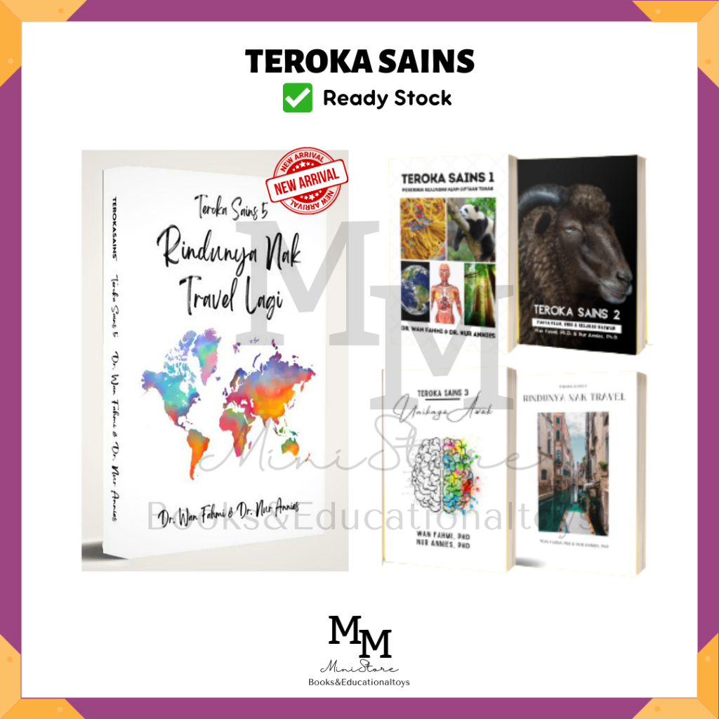 TEROKA SAINS | Ensiklopedia Fakta Sains Buku Bergambar Kanak-kanak ...