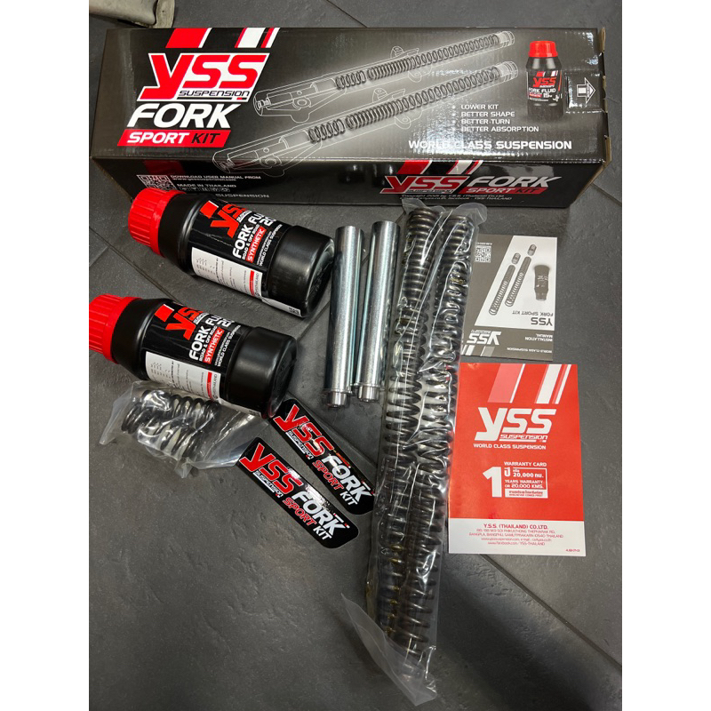 YSS XMAX 250/300 FORK UPGRADE KIT LOWER 1.0-1.5-3.0” | Shopee Malaysia