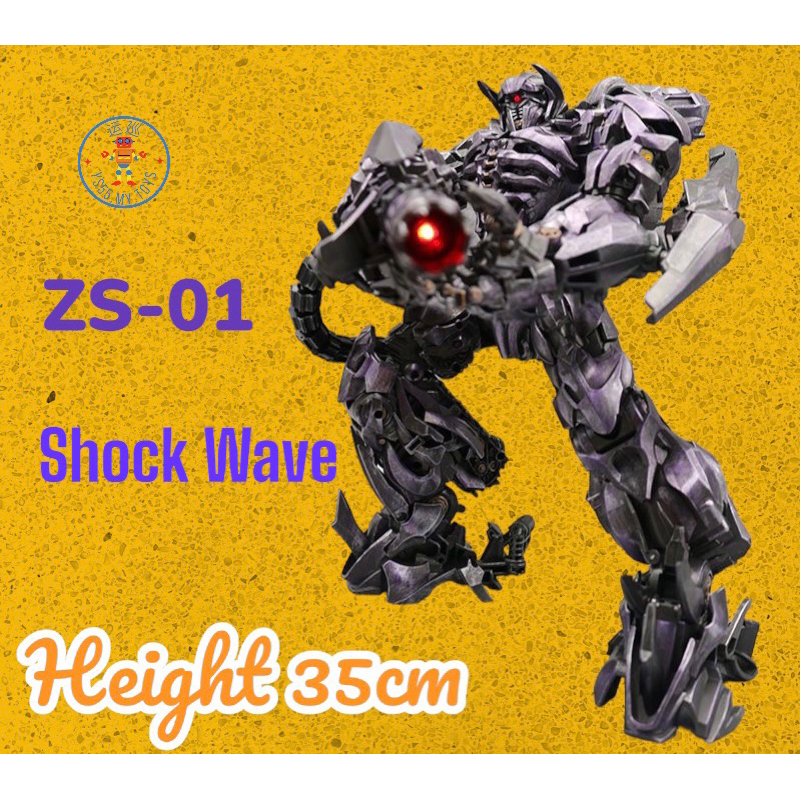 Zeus Toys ZS 01 Transformer - Oversized Studio Series SS 56 Shockwave ...