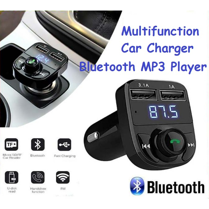 Multifunction Car MP3 Player 3.1A Car Charger Bluetooth Car Kit FM ...