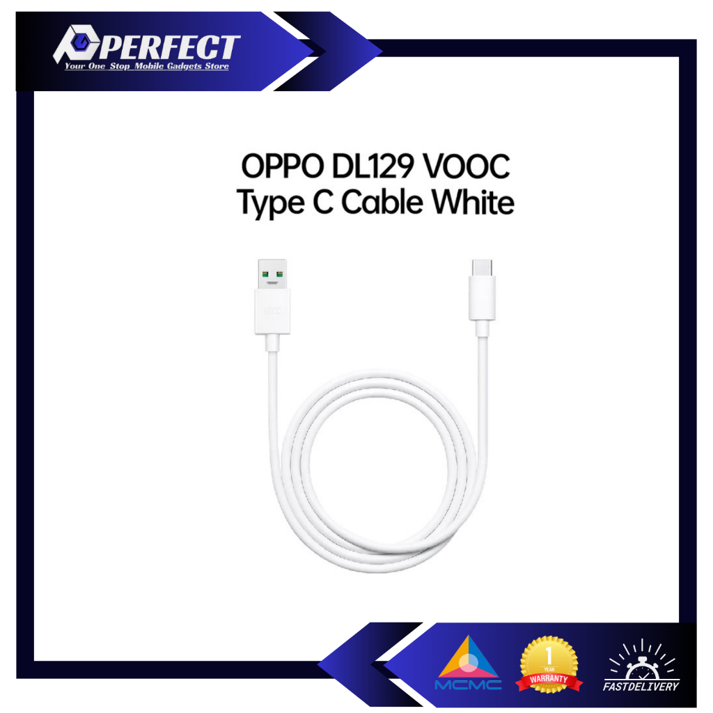 OPPO SUPERVOOC 80W Power Adapter l SUPERVOOC Type-C Cable (Fast Charge ...
