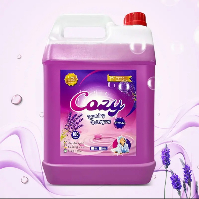Cozy Sabun Dobi (Wangi + Pelembut + Antibaktiria) 5kg Liquid Detergent ...