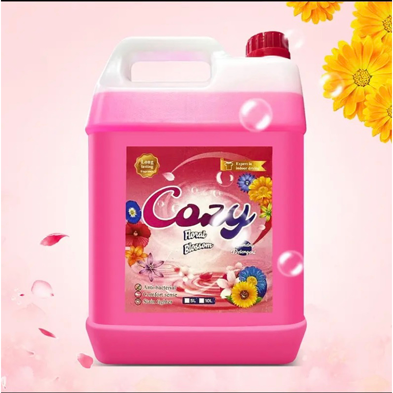 Cozy Sabun Dobi (Wangi + Pelembut + Antibaktiria) 5kg Liquid Detergent ...