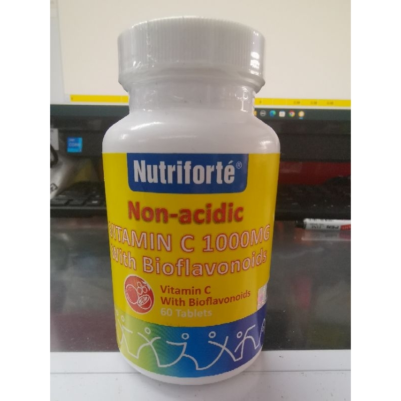 Nutriforte Non-acidic Vitamin C 1000mg [Exp:08/2024] | Shopee Malaysia