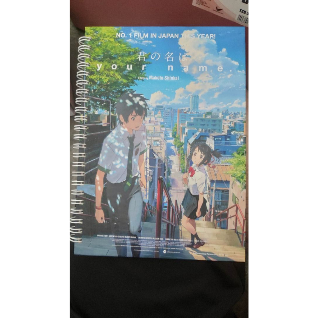 Kimi no Na Wa/Your Name's Notebook | Shopee Malaysia