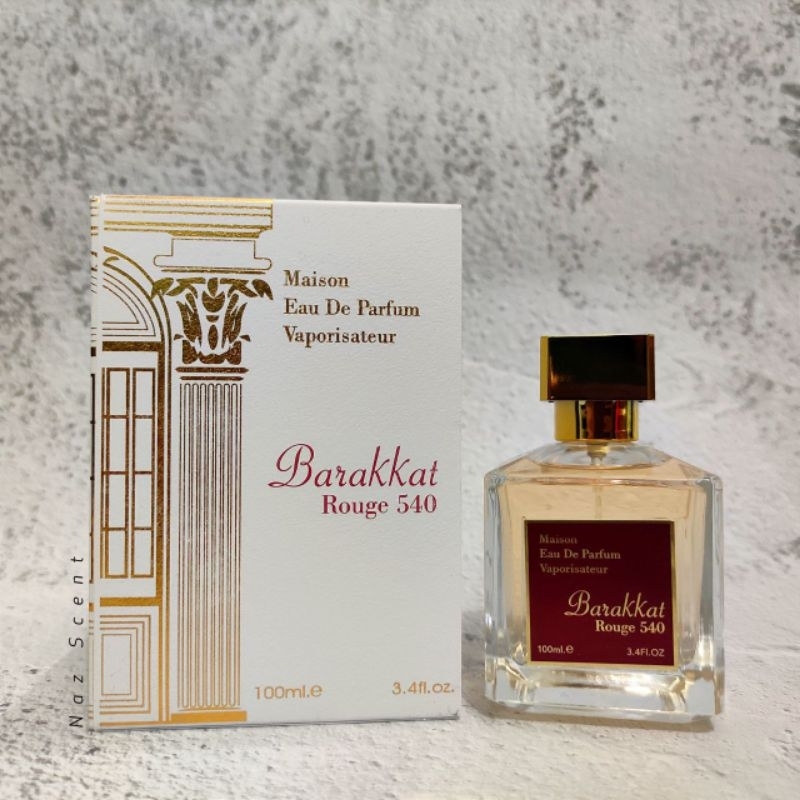 Barakkat Rouge 540 Fragrance World EDP Decant 5ml & 10ml ( Dupe MFK ...