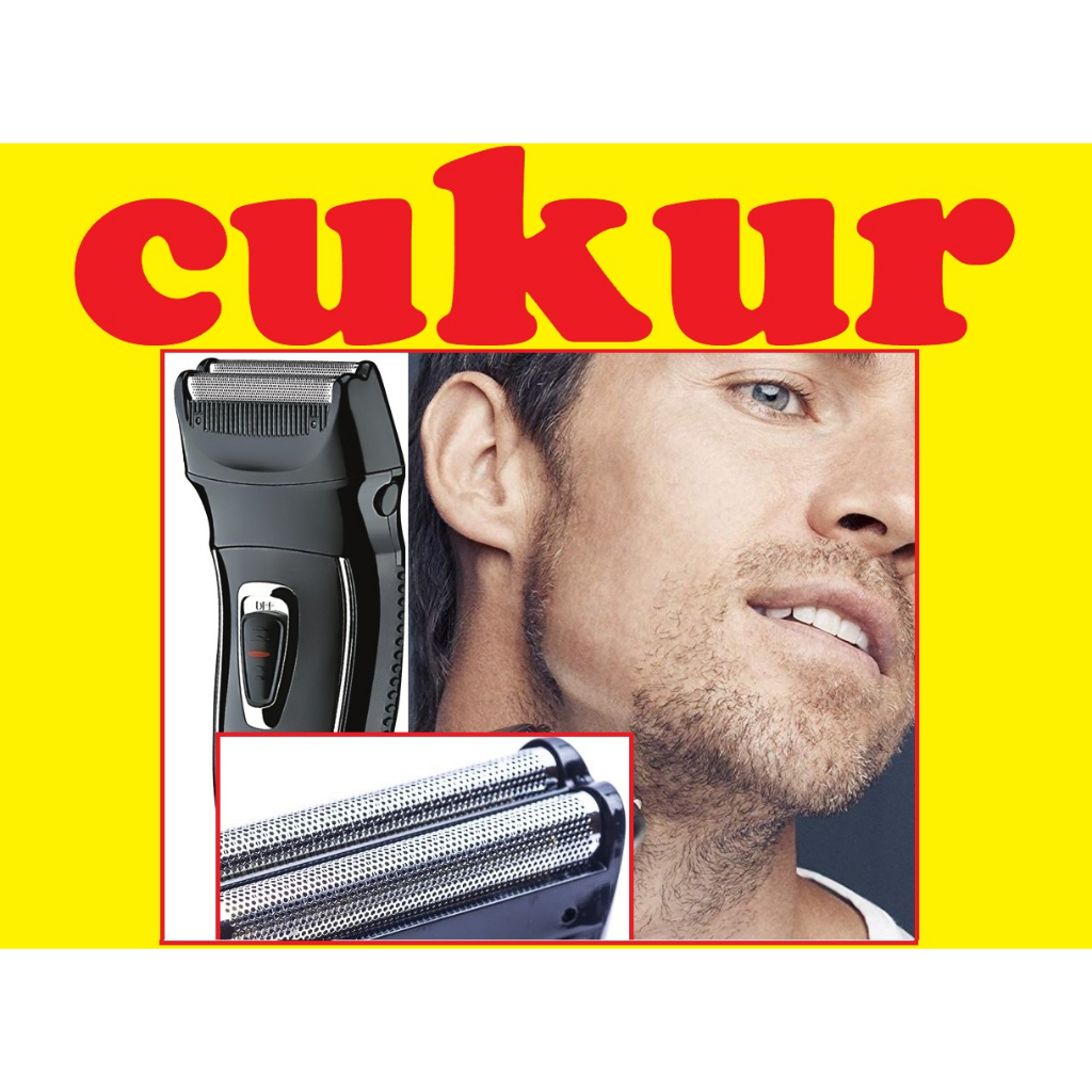 Mesin Pisau Cukur Pencukur Misai Janggut Bulu Rambut Rechargeable ...