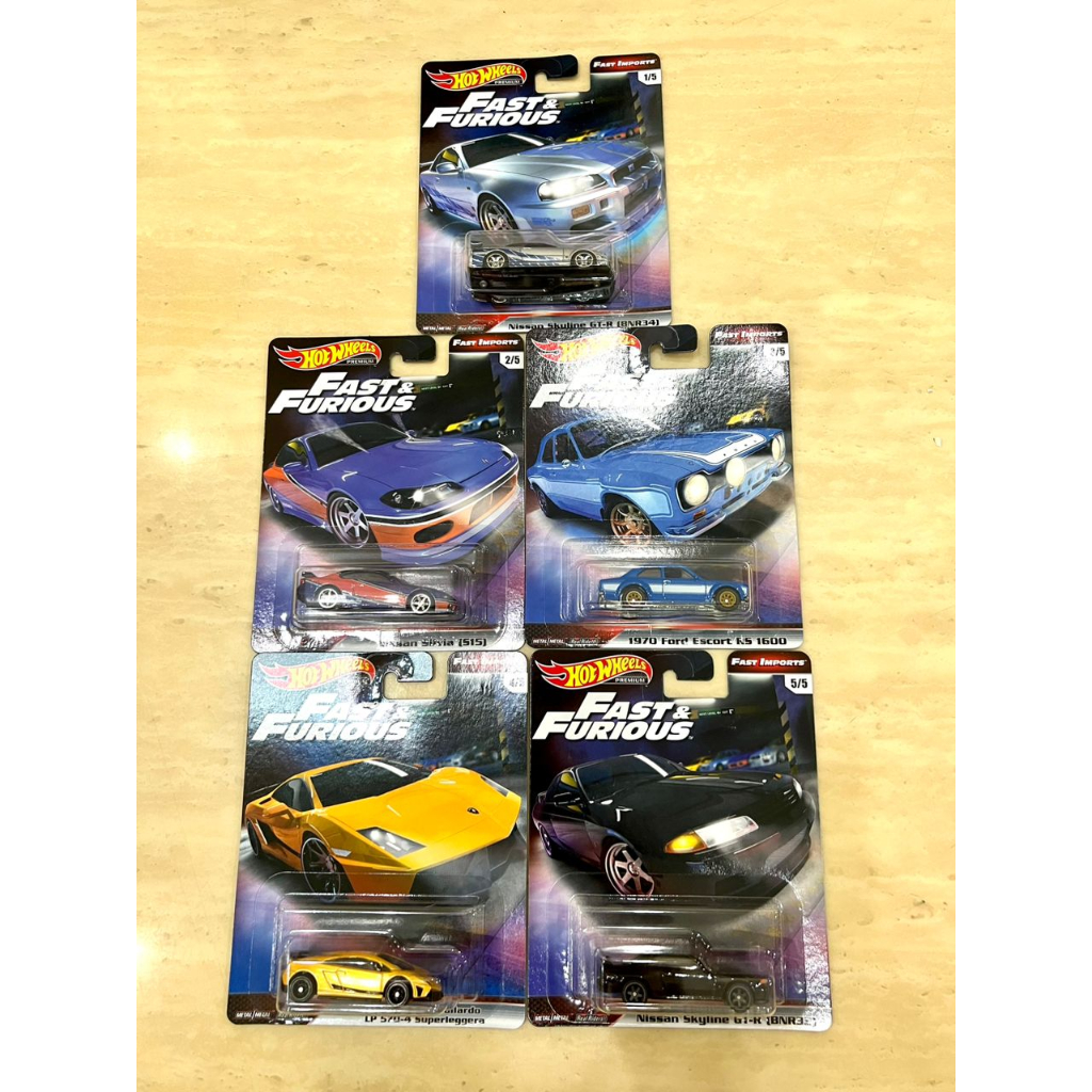 Hot Wheels Fast & Furious Fast Imports (Wave 1 | Shopee Malaysia
