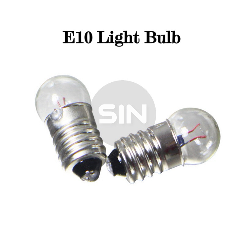 E10 Bulb DC Light Bulb 1.5V 0.3A / 2.5V 0.3A | Shopee Malaysia