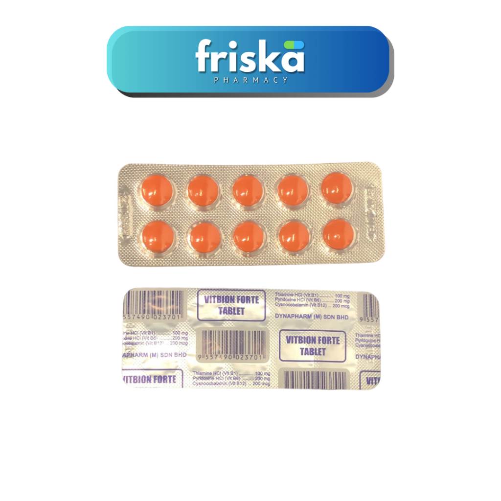 DYNAPHARM VITBION FORTE TABLET 10S | Shopee Malaysia